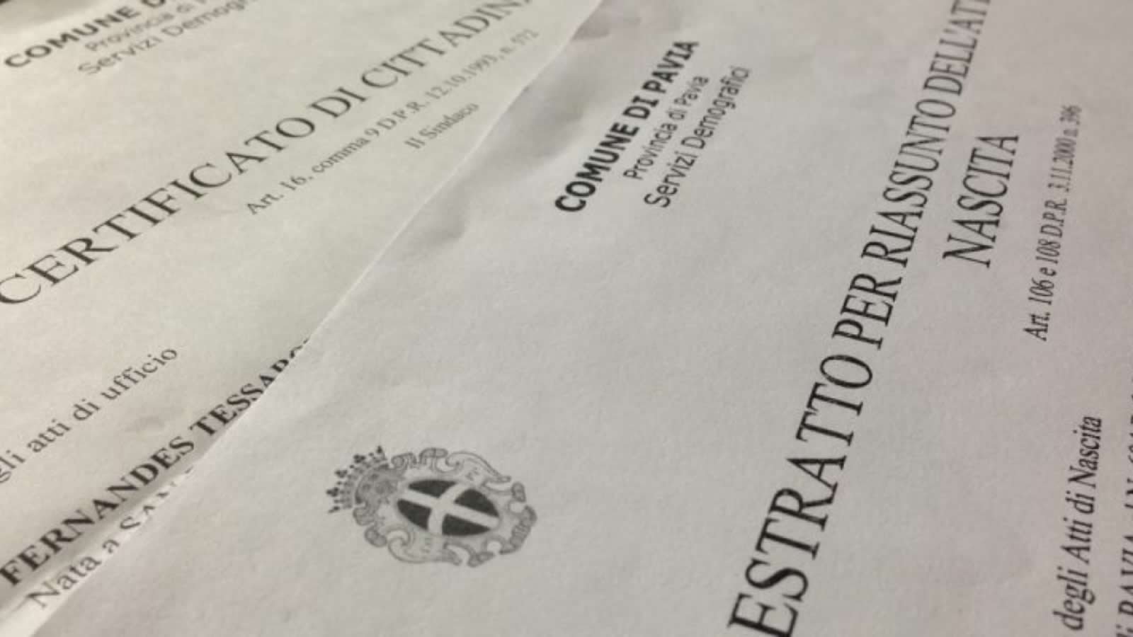 Documentos italianos: como obtê-los » Da Itália Cidadania